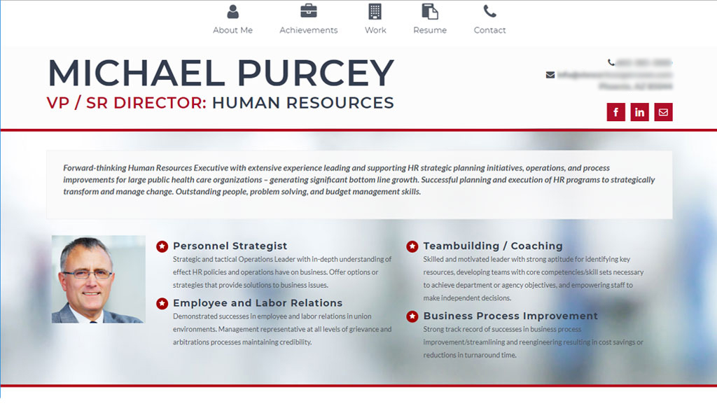 Web Resume Portfolios - Résumé Writing and Career Services